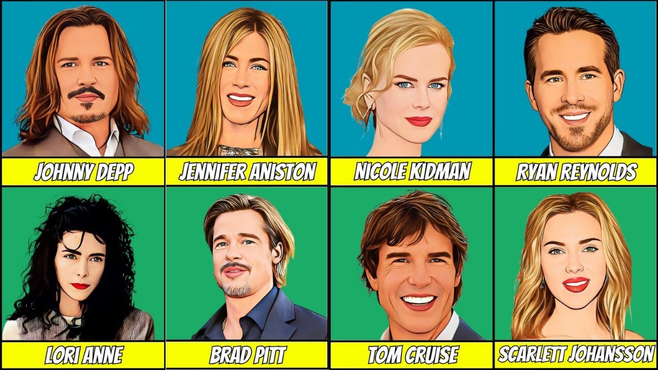 Famous Hollywood Celebrities and Their Ex Wives - YouTube