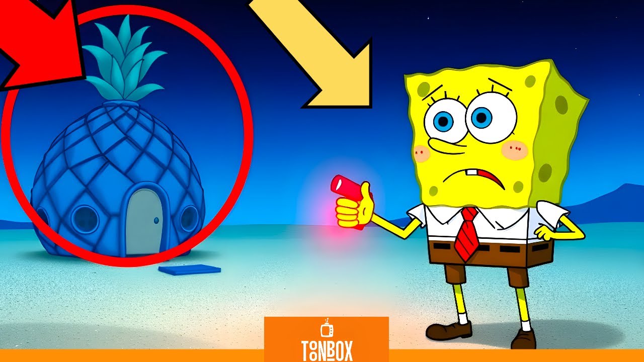 Animation Errors in SpongeBob SquarePants: Funny Mistakes You Might ...