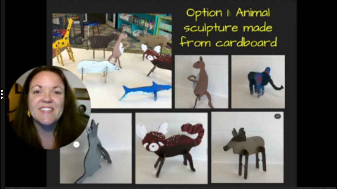 Form: Building Cardboard Animals using Slots - YouTube
