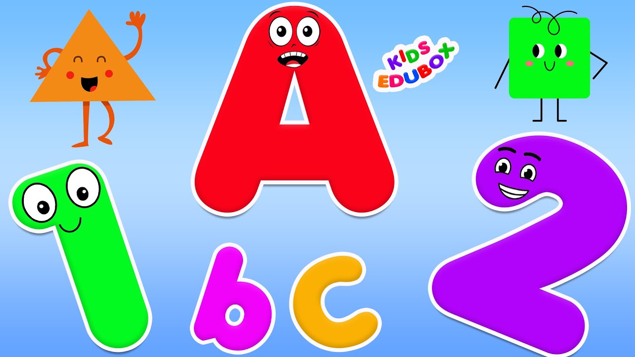 ABC and 123 Learning Videos Toddlers + Nursery Rhymes & Kids Songs+ ...