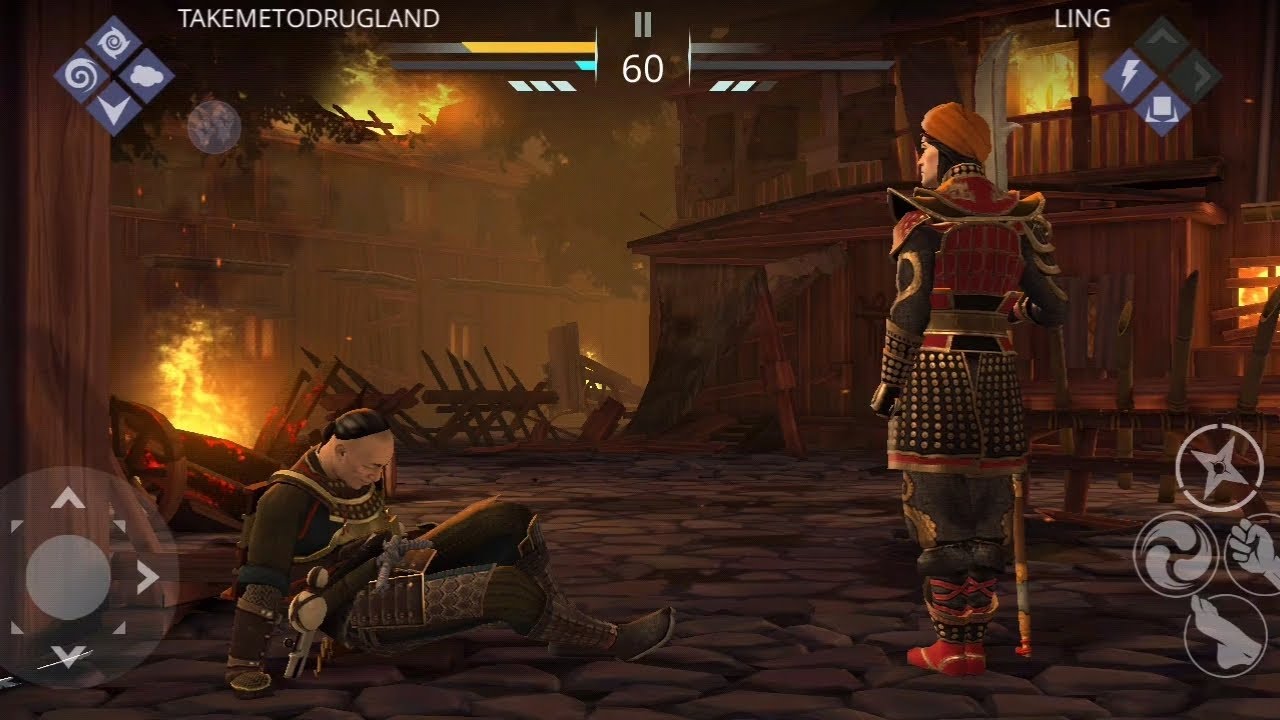 shadow fight 3 boss fight level 12 Ling has a splitting shadow power ...