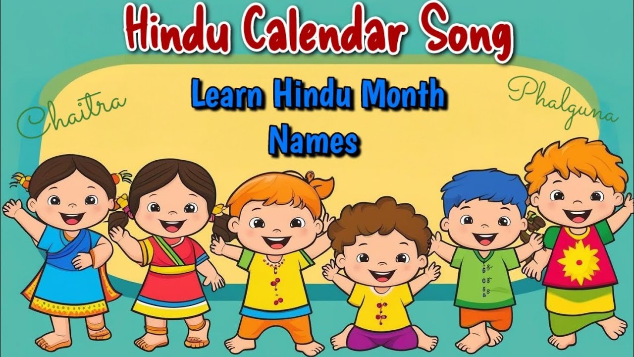 Hindu Calendar Song | Learn Hindu Months & Festivals | Fun & Easy for ...