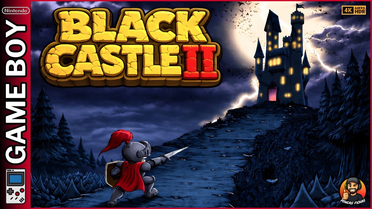 BLACK CASTLE 2【GAME BOY | HOMEBREW | 2026】FULL GAMEPLAY - 4K HD 60 FPS ...