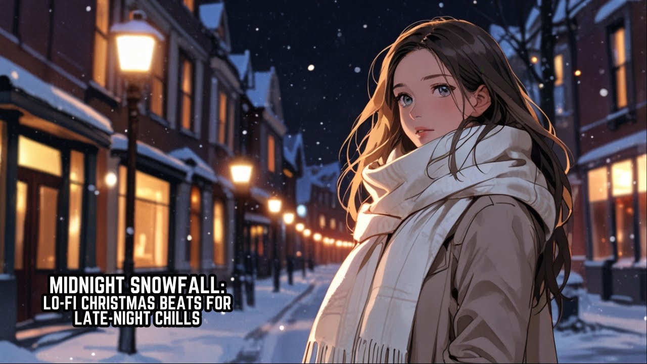 Midnight Snowfall - Lo Fi Christmas Beats for Late Night Chills - YouTube