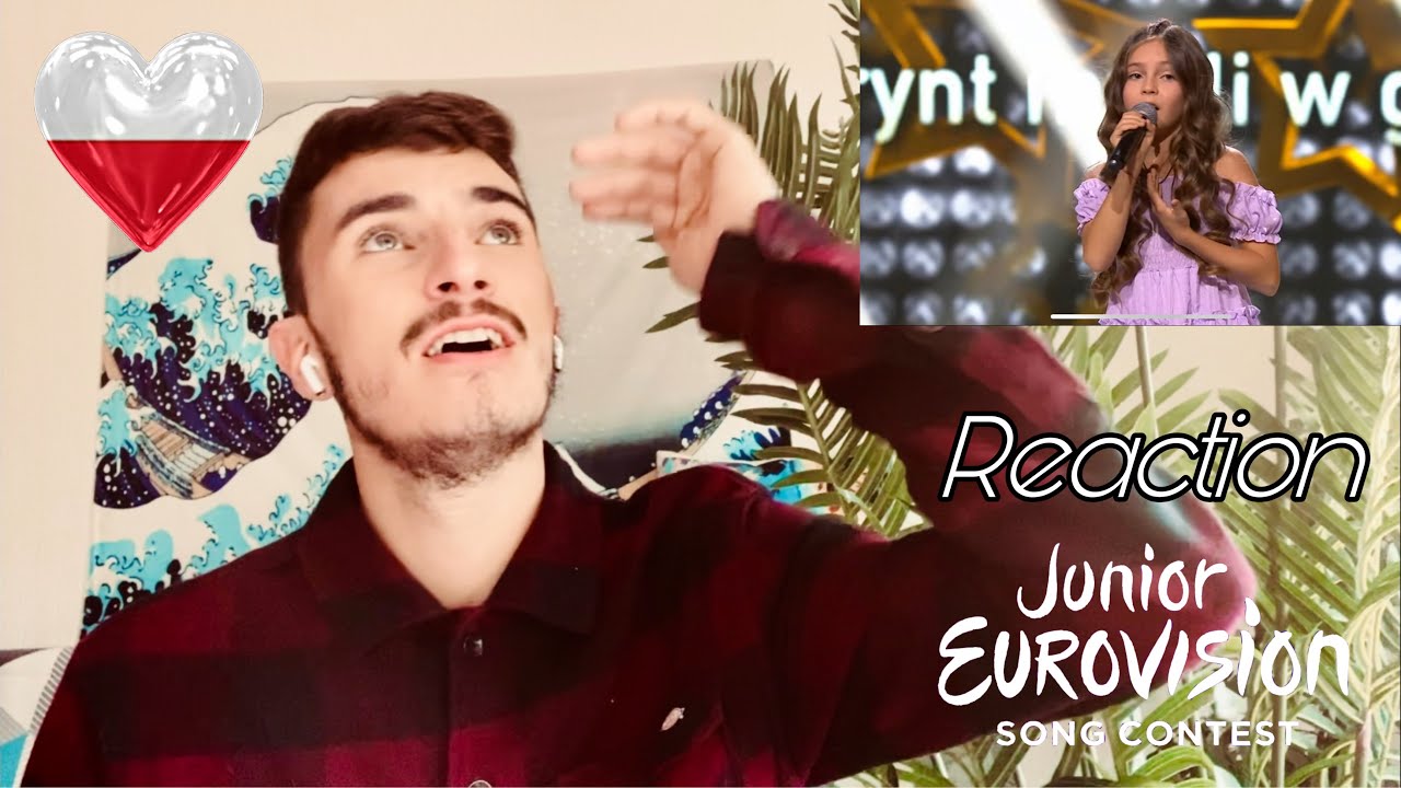 REACTION to "TO THE MOON" 🇵🇱 by Laura (Poland's entry at JUNIOR ...