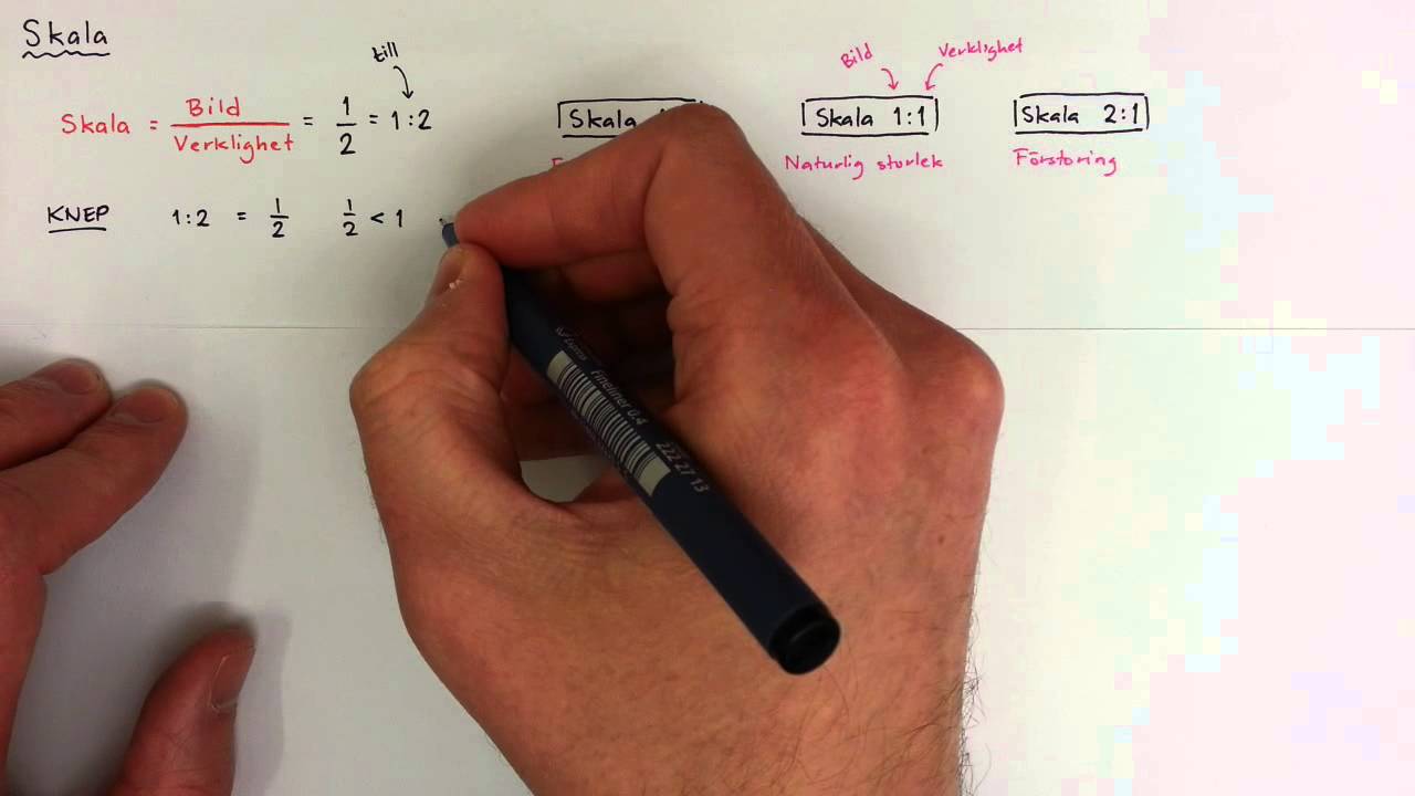 7 - Geometri - Skala - YouTube