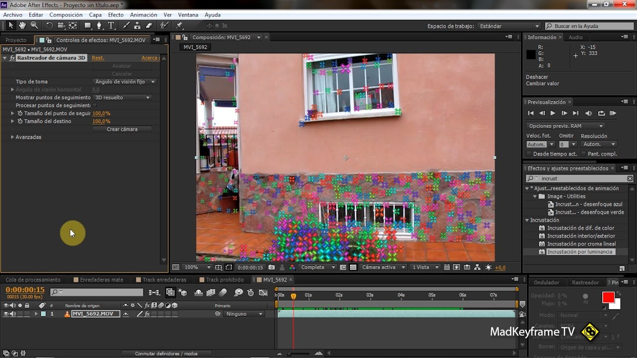 Insertar logos o textos con Rastreador de cámara 3D en After Effects - YouTube
