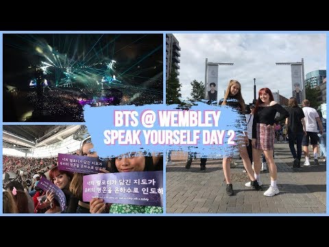 (THE BEST NIGHT OF MY LIFE) BTS SPEAK YOURSELF WORLD TOUR VLOG | WEMBLEY DAY 2 | Lexie Marie