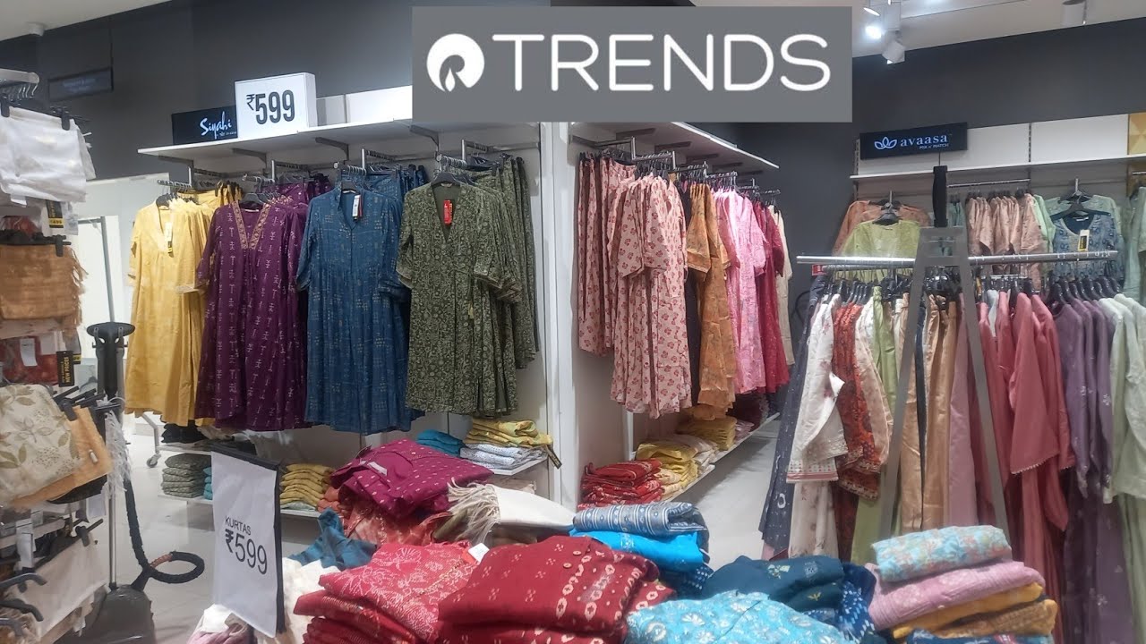 Reliance trends latest diwali collection | Trends festival kurti ...