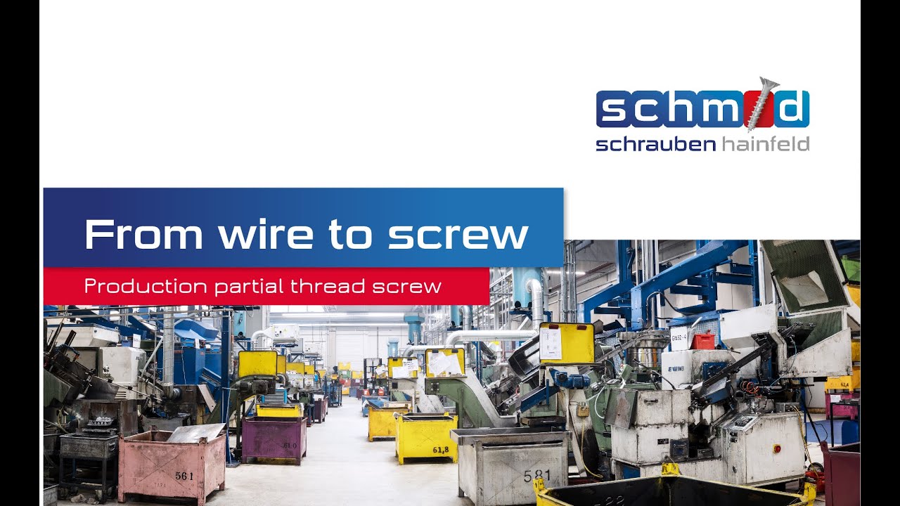From wire to screw - YouTube