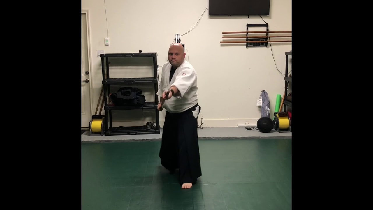 Jo Kata 2 - Aikido Jo - Instructional - YouTube