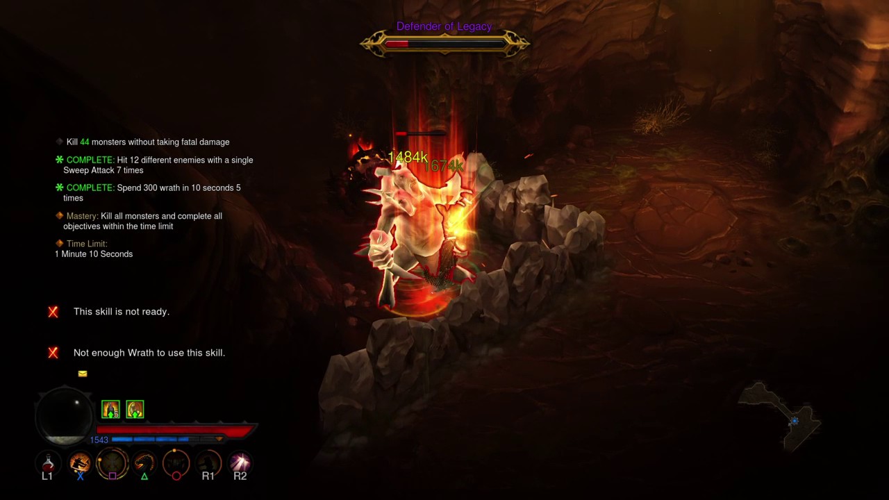 Diablo III 2.5.0 ps4 Roland's legacy set dungeon (Mastery) solo + Gear ...