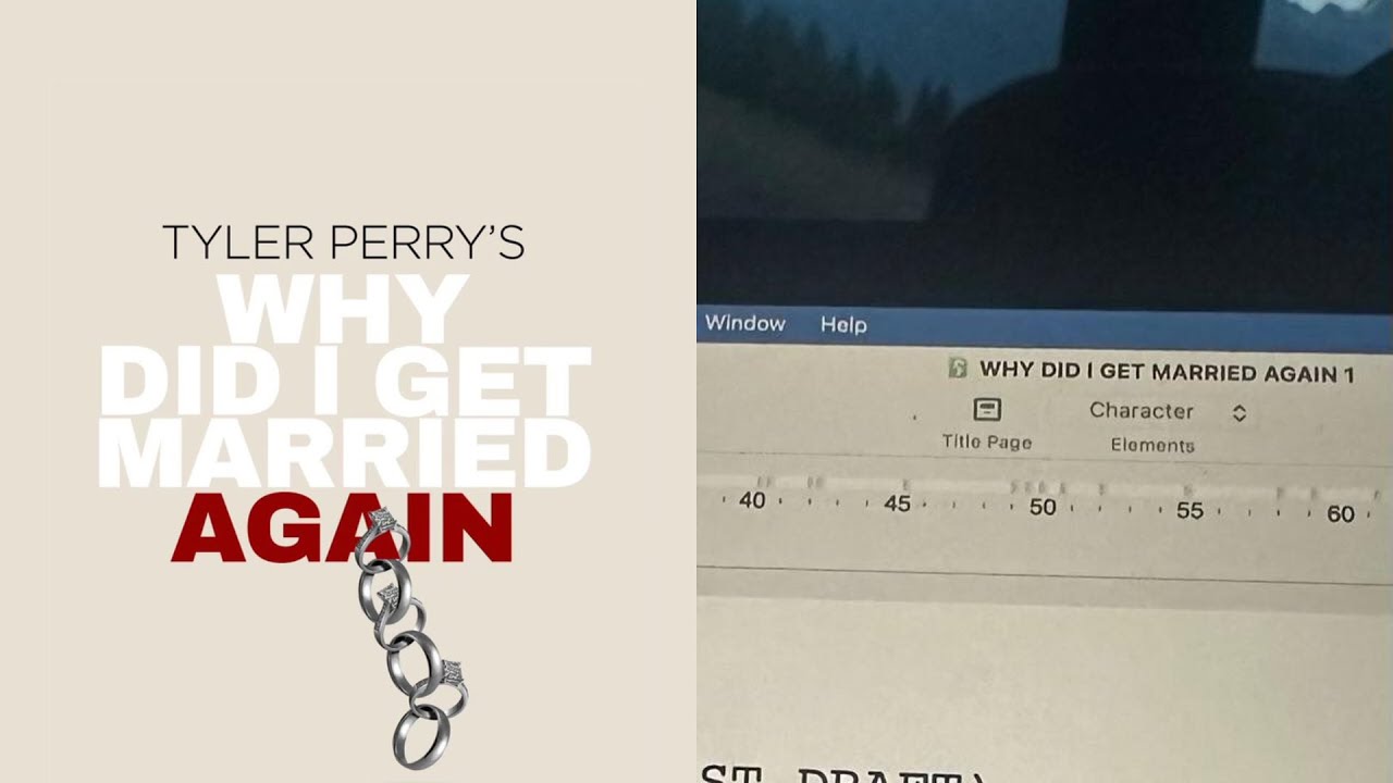 Tyler Perry Begins Work On 'Why Did I Get Married Again' Script! - YouTube