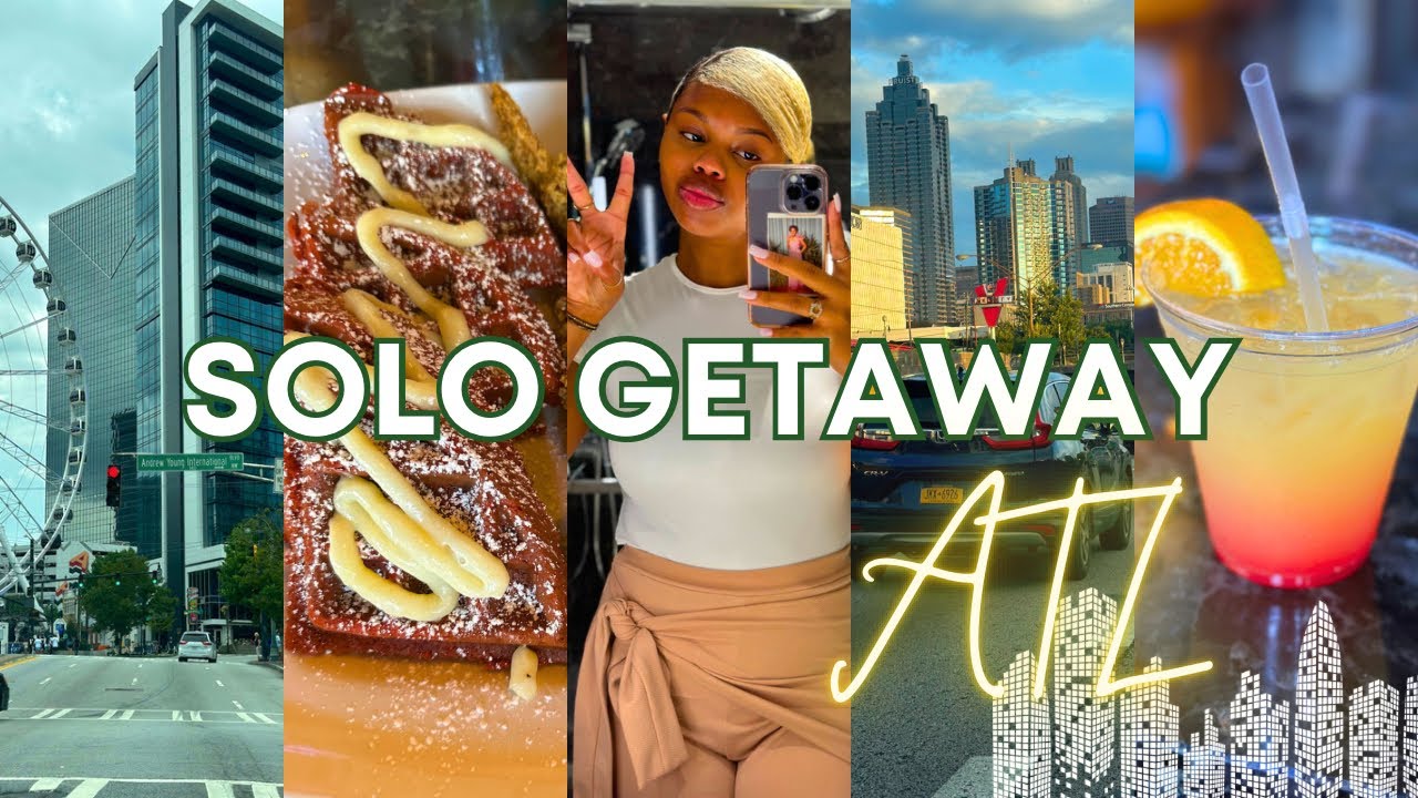 MINI ATLANTA VLOG: Solo Weekend Getaway Trip in ATL - YouTube