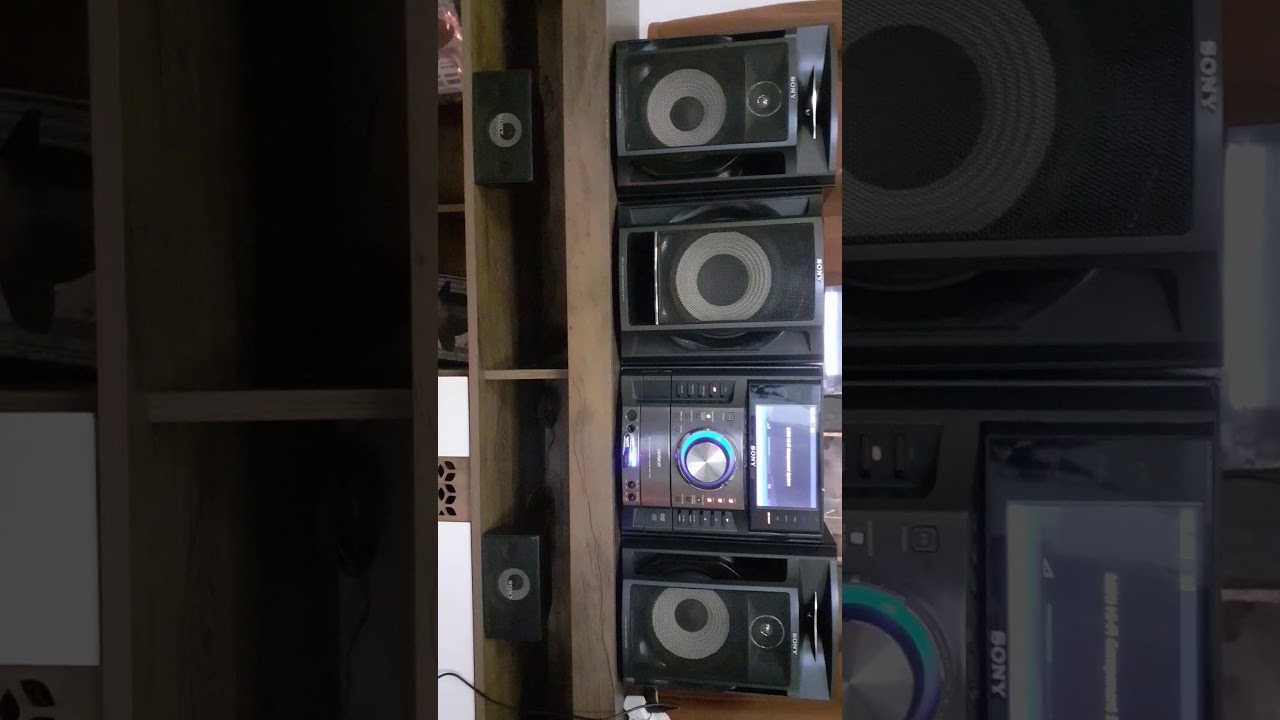 Sony genezi mini hi-fi component system MHC-PZ1D - YouTube