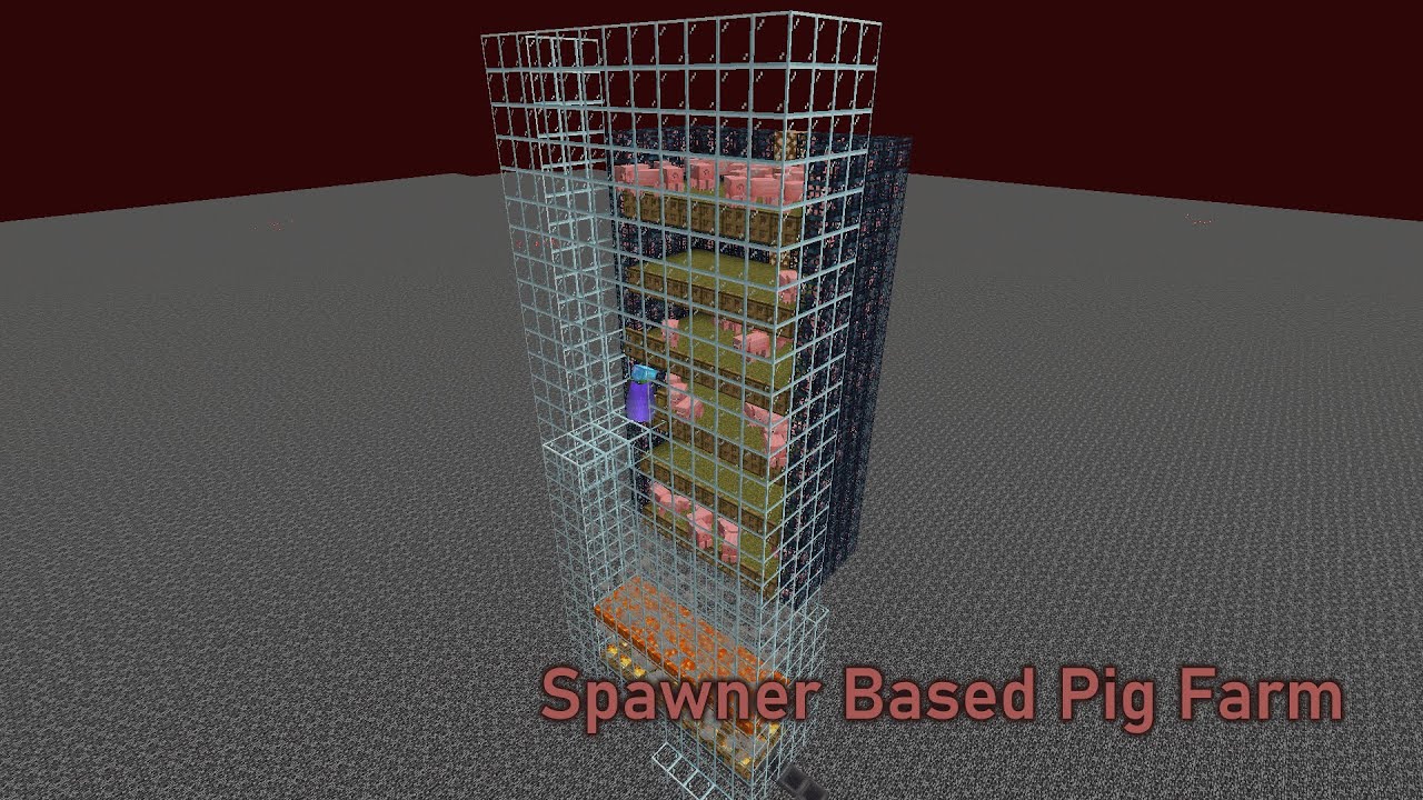 Spawner Based Pig Farm - YouTube