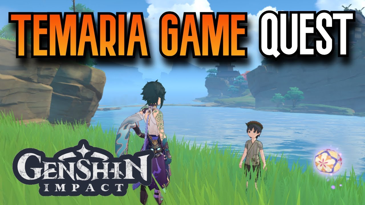 Temaria Game Quest | World Quest Guide | Genshin Impact Inazuma - YouTube