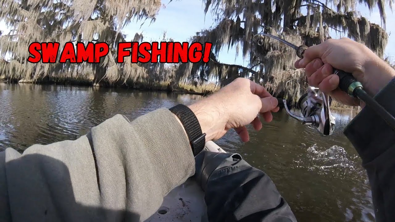 Swamp Kayak Fishing! - YouTube