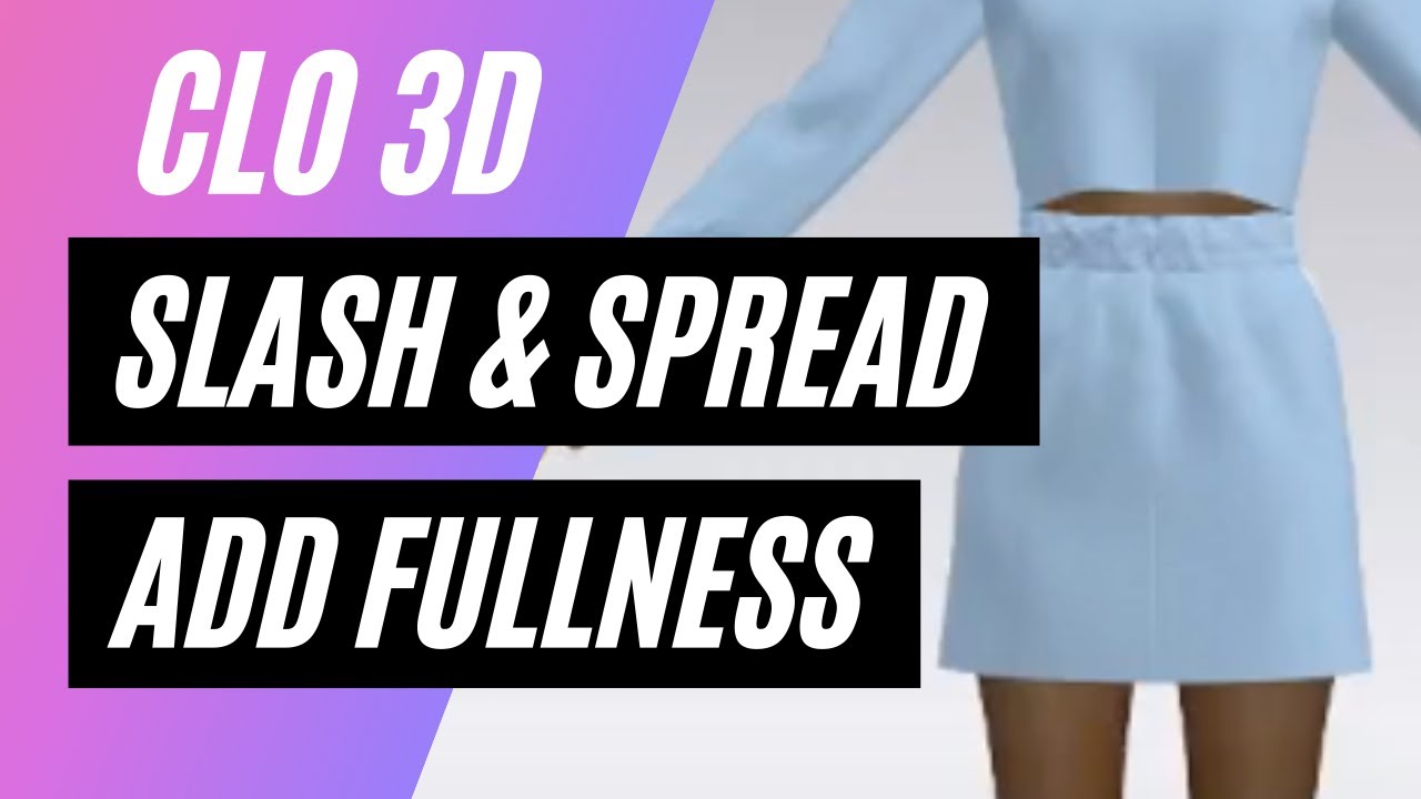 How to Use the Fullness Tool in CLO3D - YouTube