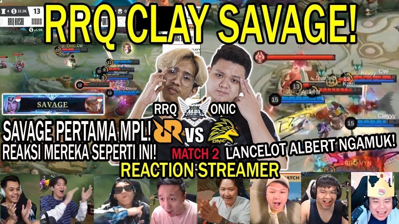 CLAY SAVAGE! LANCELOT ALBERT ALIEN! REACTION STREAMER!! GRAND FINAL MPL ...