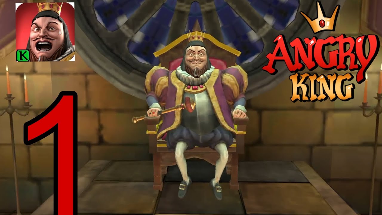 Angry King - Gameplay (Part 1) | Shin-Chan Gamerz - YouTube