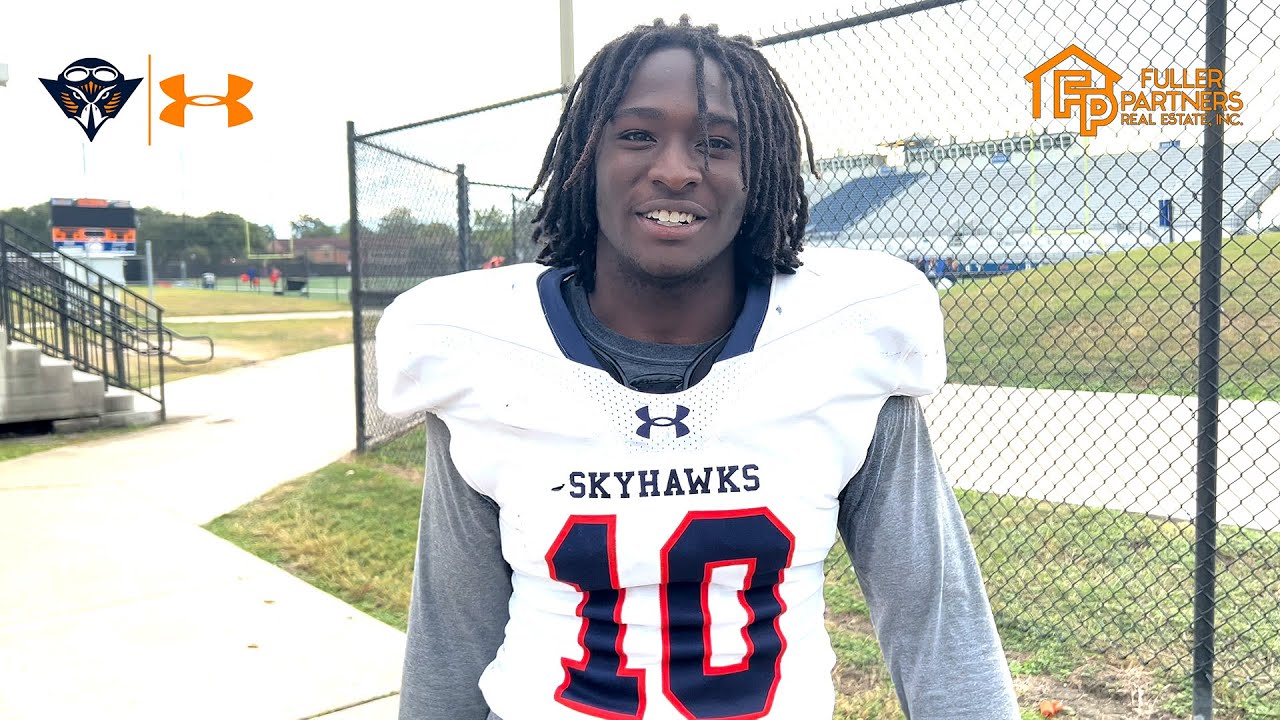 FB: Houston Christian Postgame - Daylan Dotson - YouTube