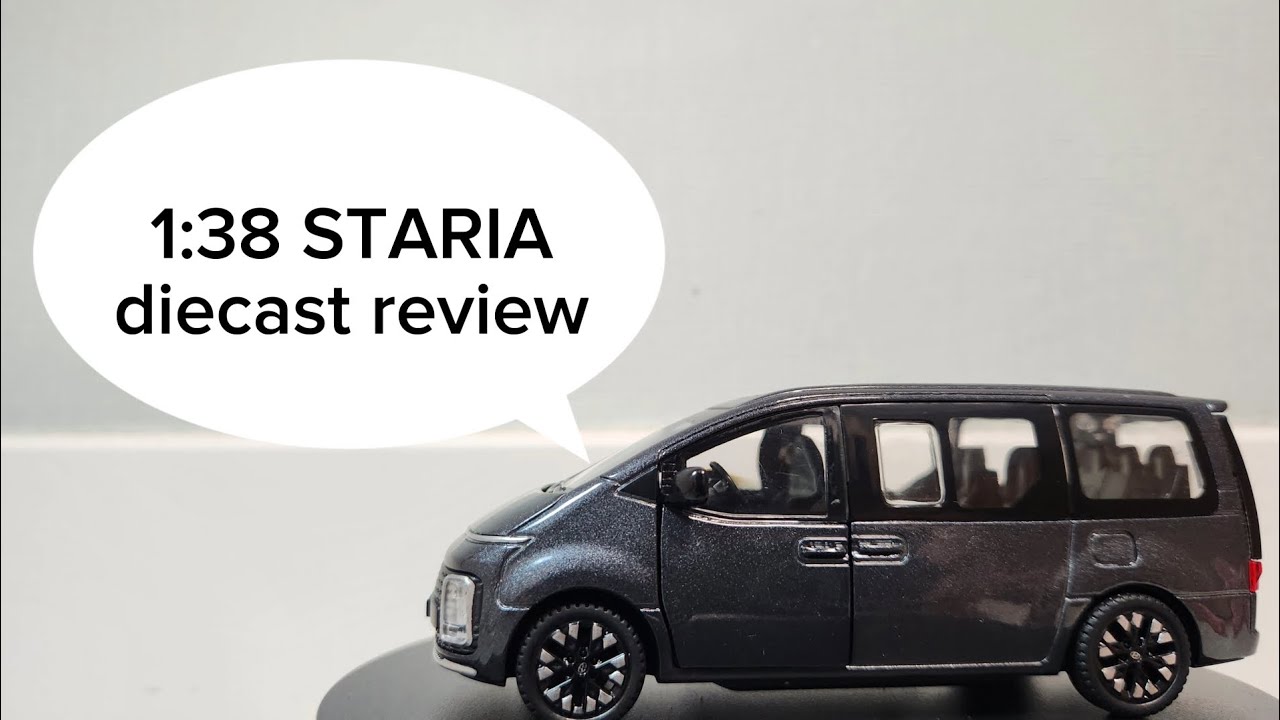 1:38 hyundai staria diecastreview #diecastreview - YouTube