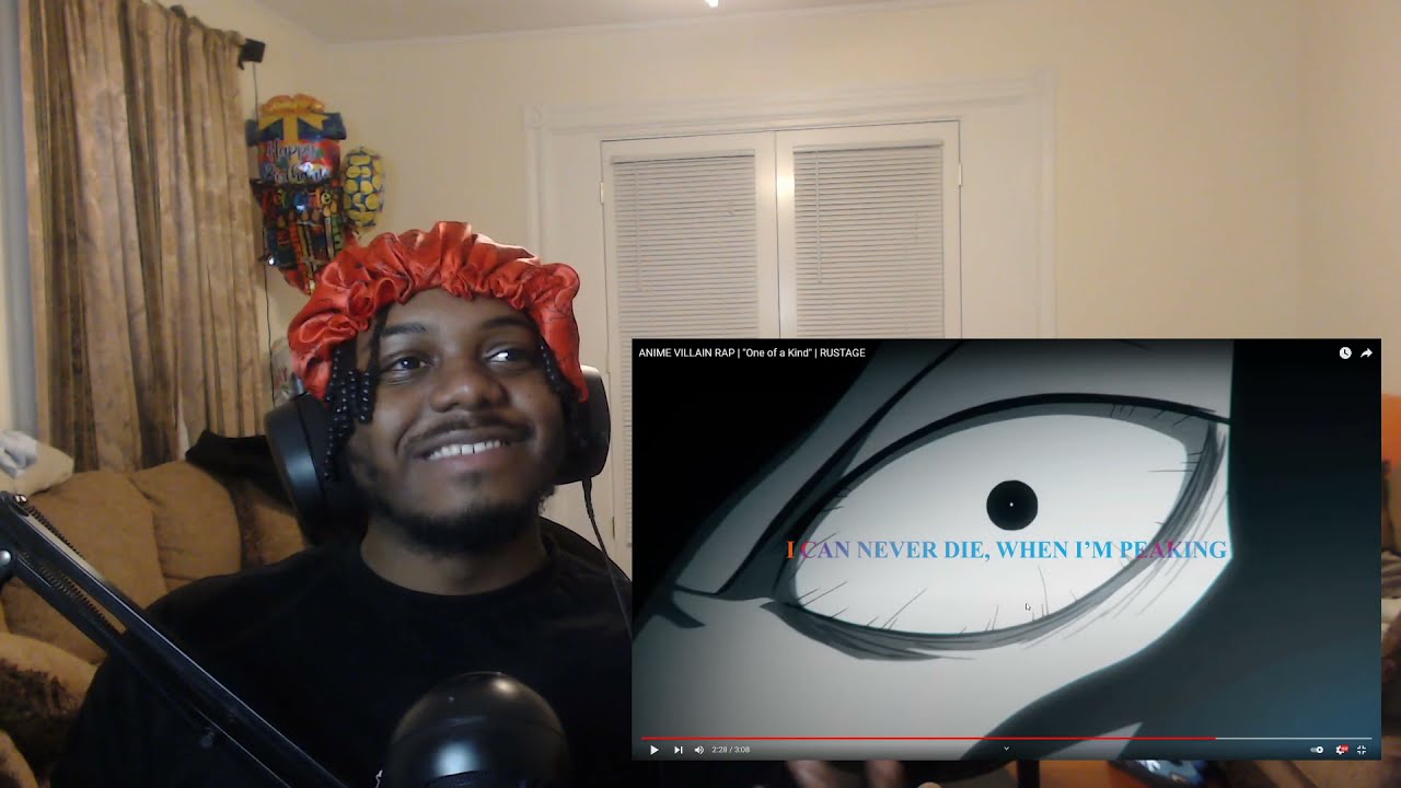 ANIME VILLAIN RAP REACTION | "One of a Kind" | RUSTAGE - YouTube