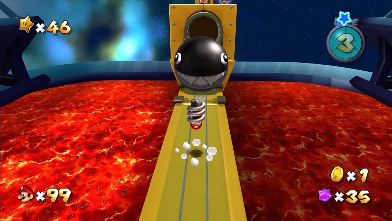 Super Mario Galaxy 2 Walkthrough- ‘Spring into the Chompworks’ - YouTube