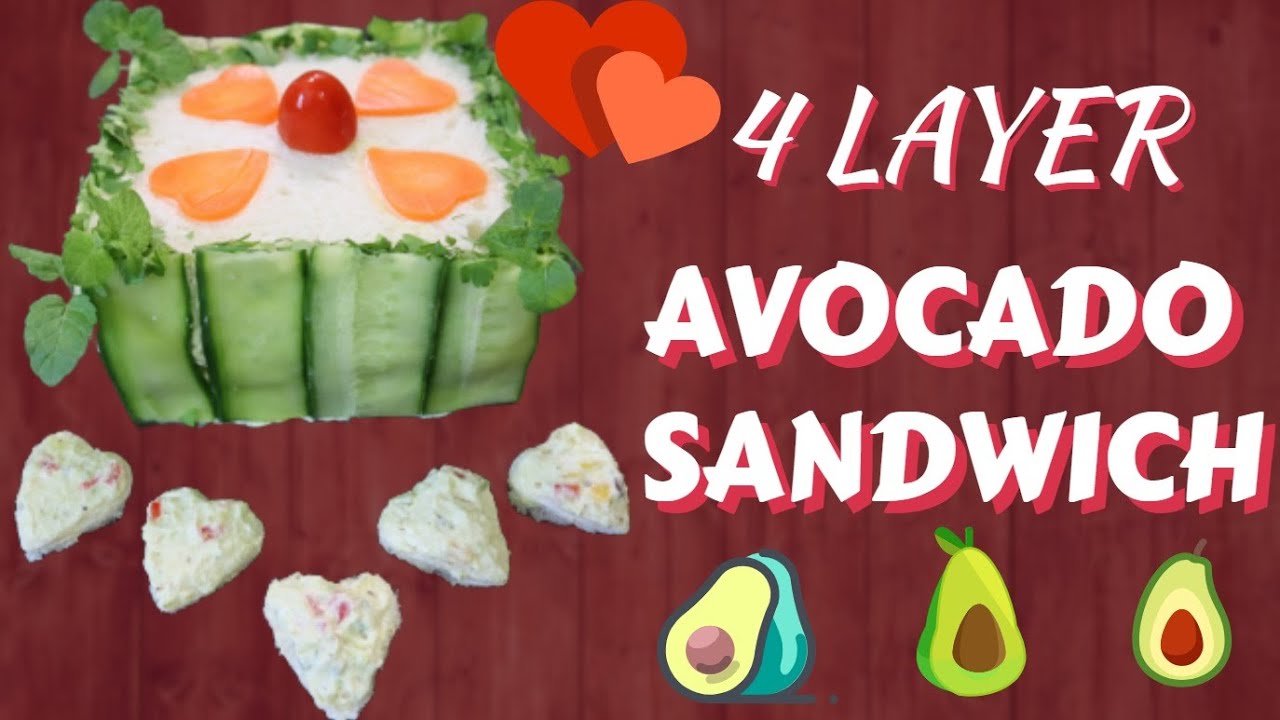 Tips and Tricks to make a 4 layer Avocado Sandwich | Avocado Sandwich ...