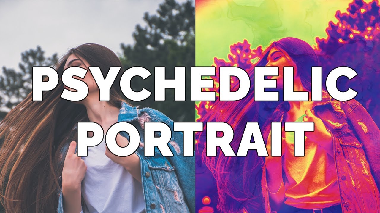 Photoshop Tutorial for Beginners | Psychedelic Portrait | Photoshop ...