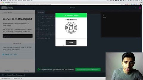 Codecademy Python Walkthrough - YouTube