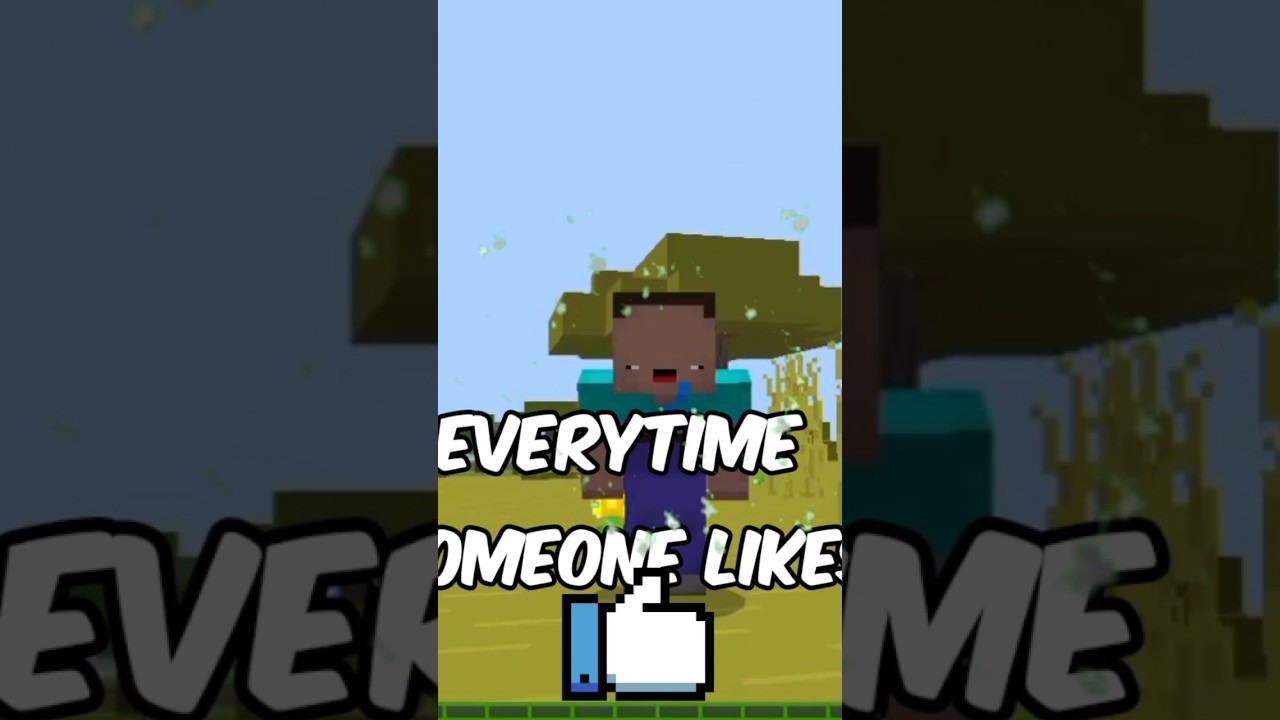 Minecraft but if this video gets like the video's language changes # ...