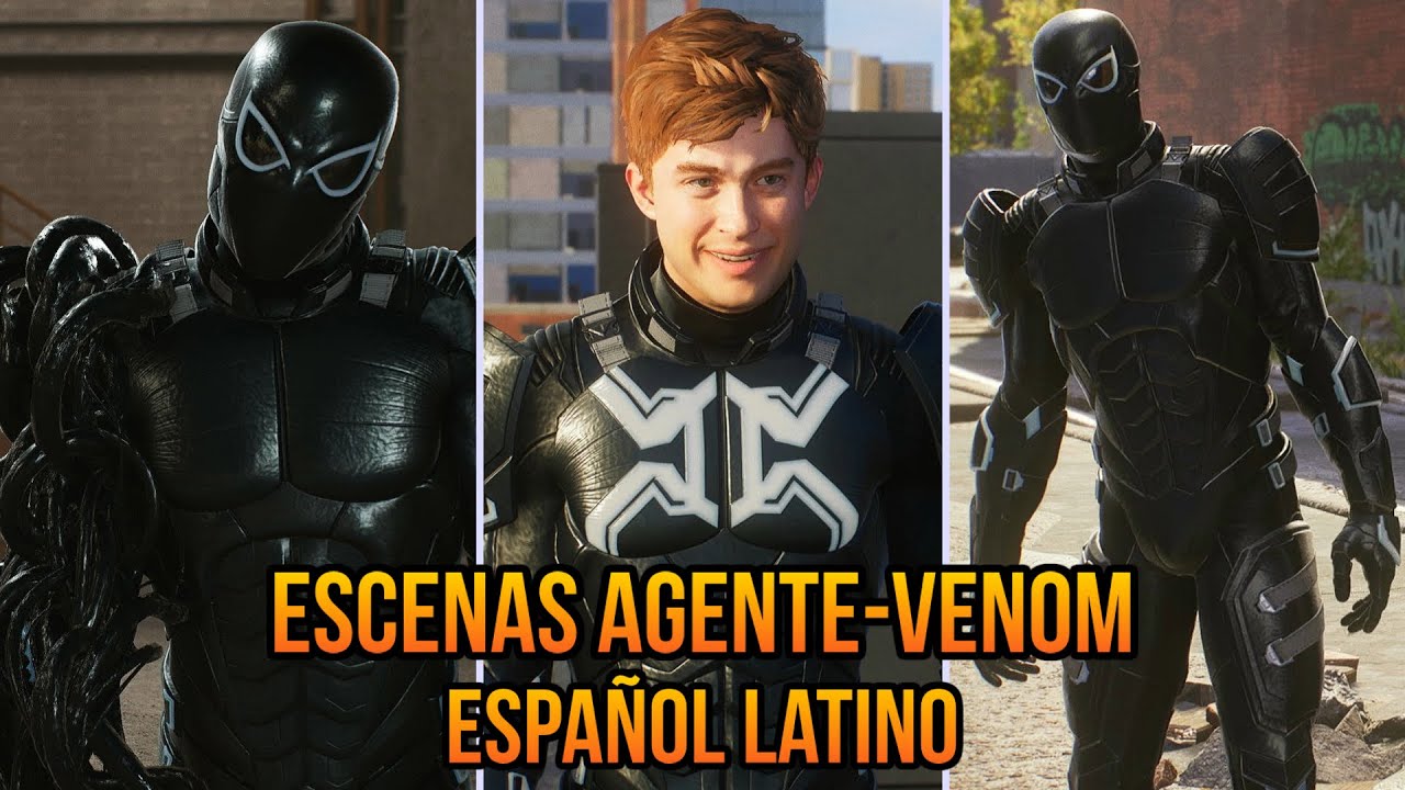 Todas las Escenas del Agente-Venom - SPIDER-MAN 2 | 4K 60FPS | Español ...