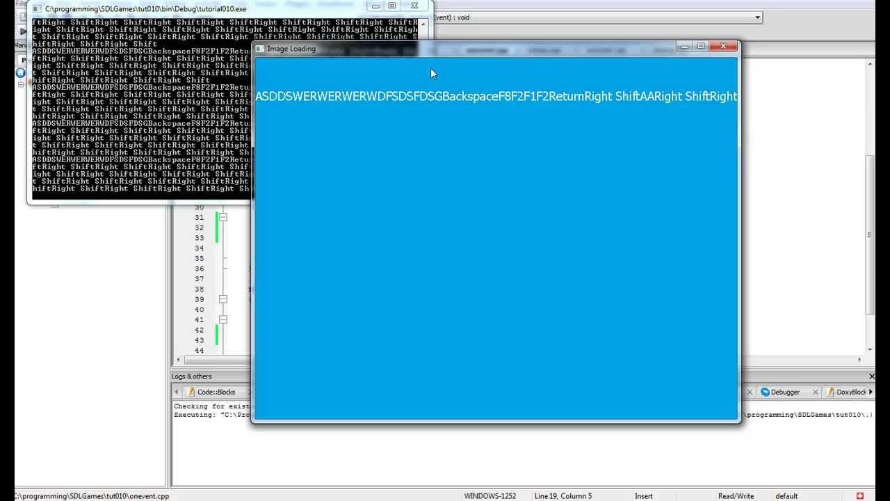 SDL2.0 tutorial 9 Display text using ttf(true type font) - YouTube