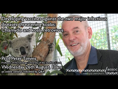 Prof Peter Timms - Developing vaccines against the two major infectious ...