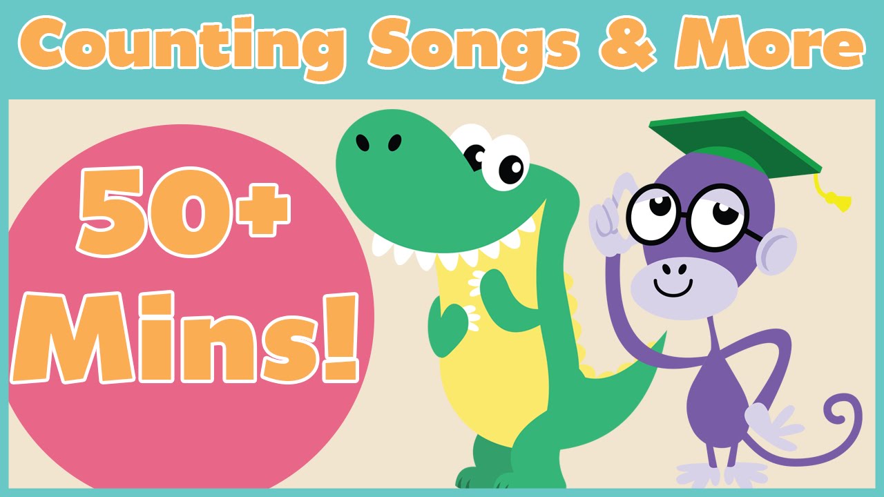Counting Songs and More! | 50+ Mins of Nursery Rhymes From Baby Genius ...