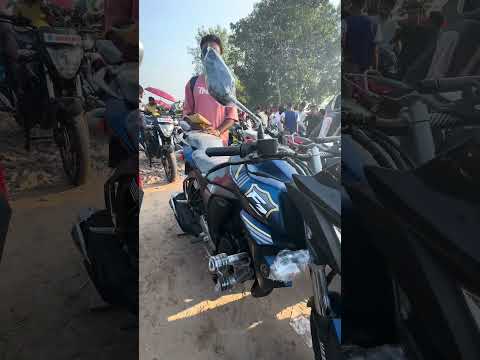 Yamaha FZS V2 Armada Blue Second Hand at Alamdanga Hat | Used FZS V2 ...