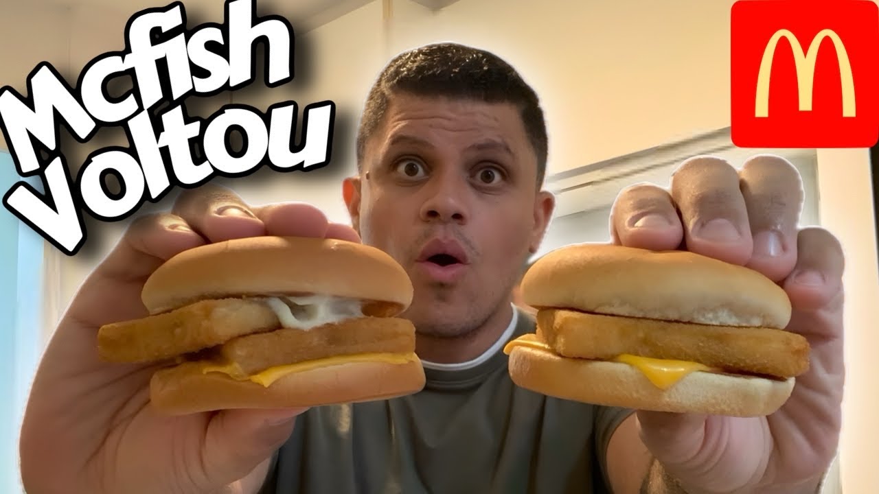 Provei o McFish do McDonald’s | Será que é bom? - YouTube