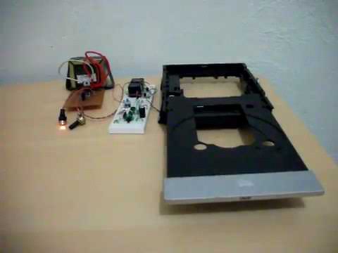Rampa Automática controlada por timer 555 AVI - YouTube