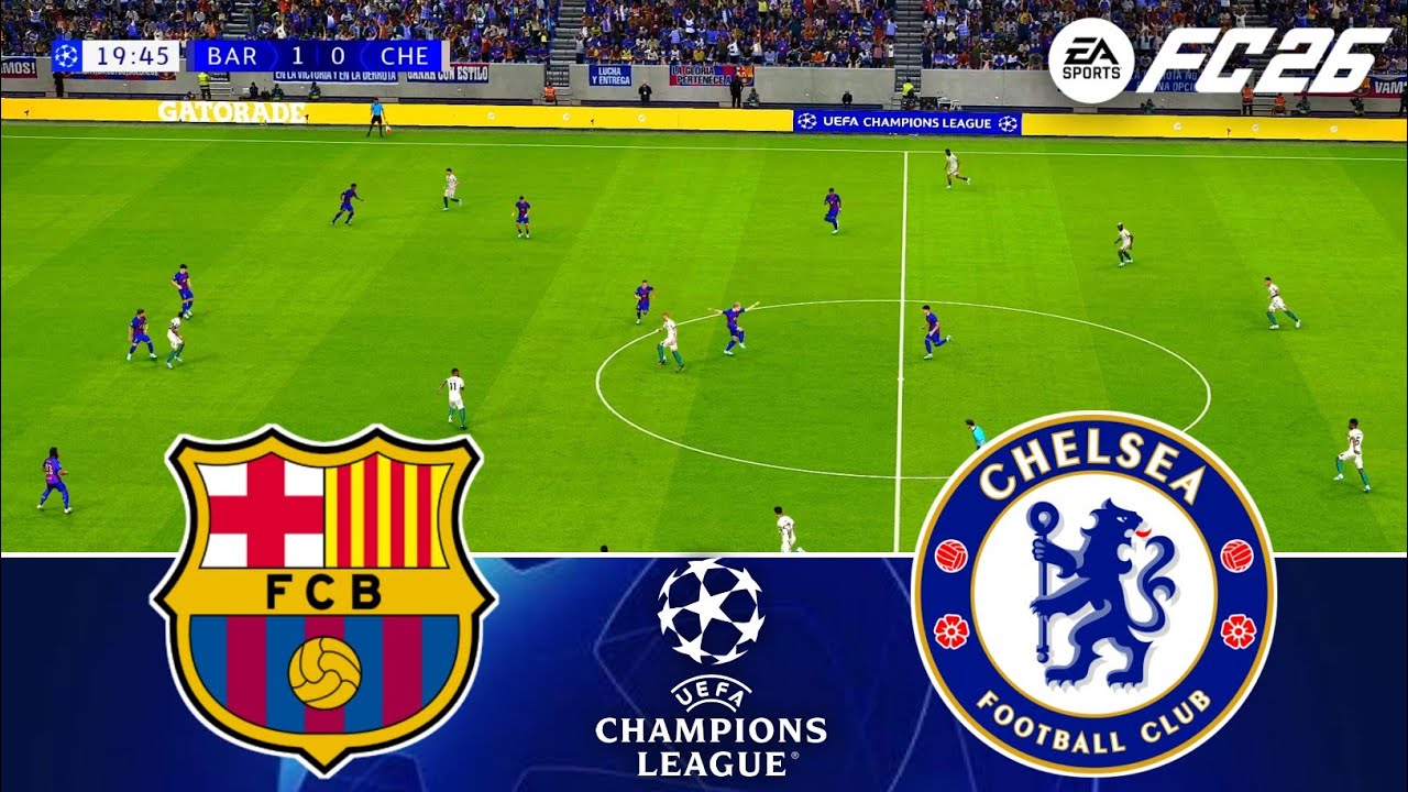 Barcelona vs Chelsea | UEFA Champions League 25/26 Final | Full Match ...
