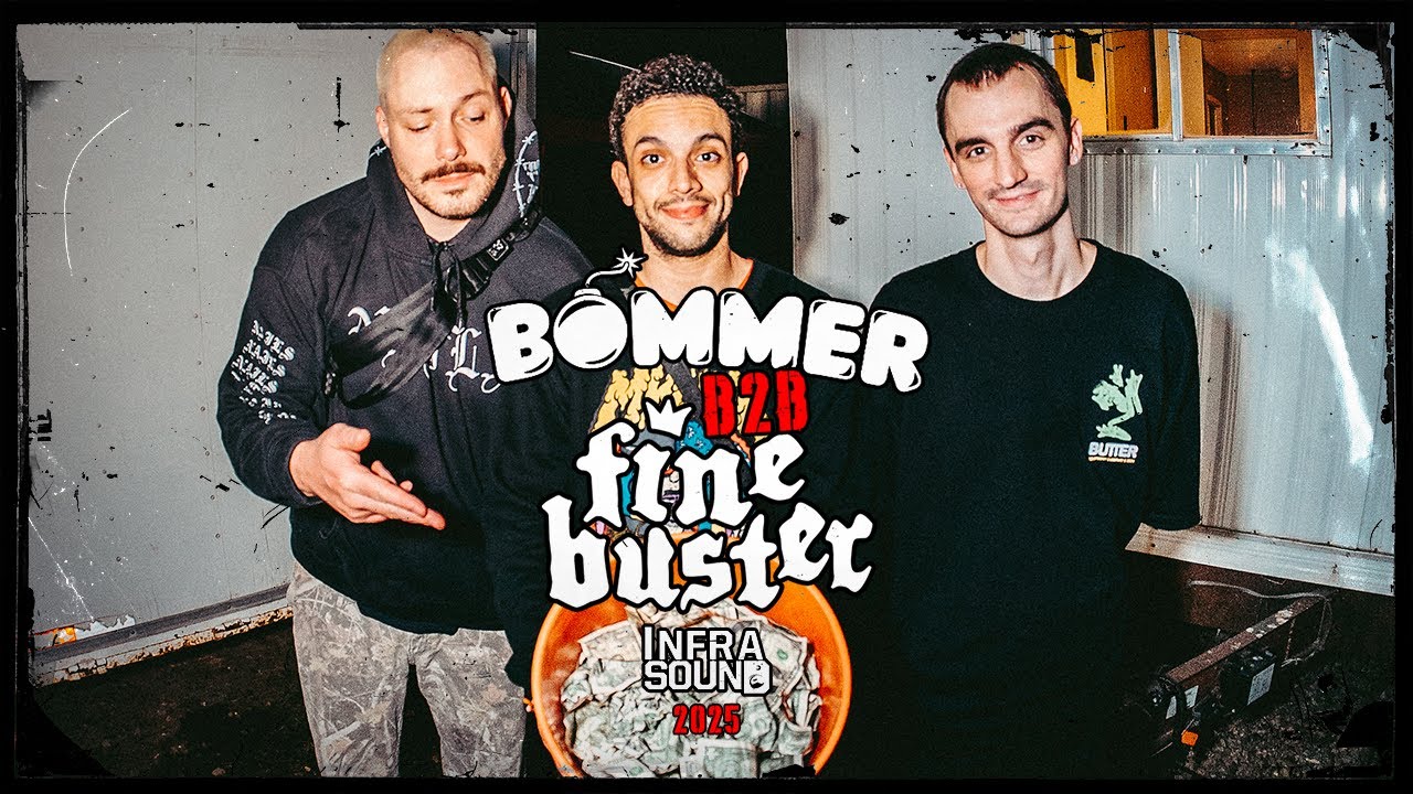BOMMER b2b FINE BUSTER @ INFRASOUND EQUINOX 2025 - YouTube