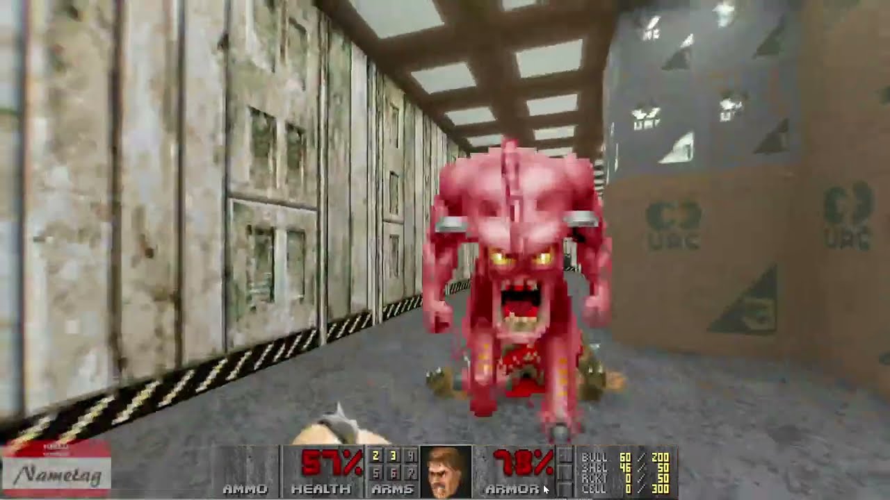 Doom (PrBoom Ray Traced) playthrough Part 1 - YouTube