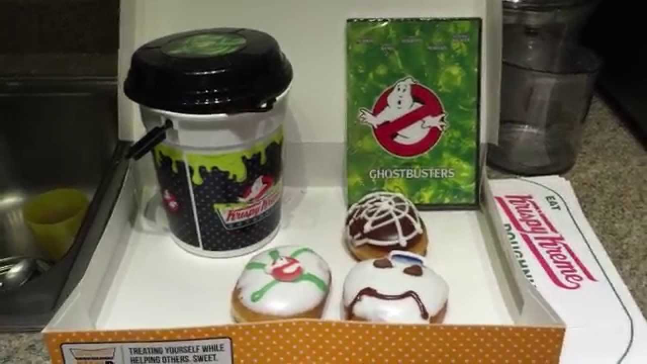Krispy Kreme Ghostbusters limited edition donuts! Celebrating ...