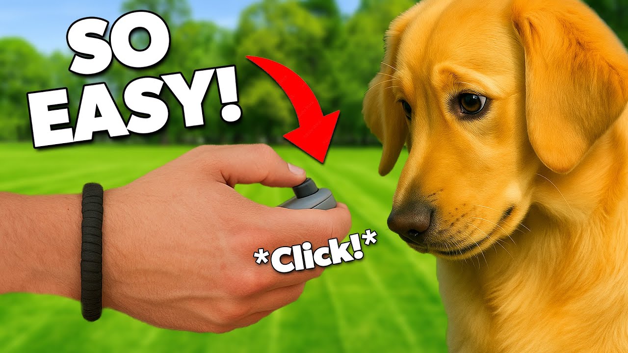 Clicker Dog Training: The BEST Way to Train Your Dog! - YouTube
