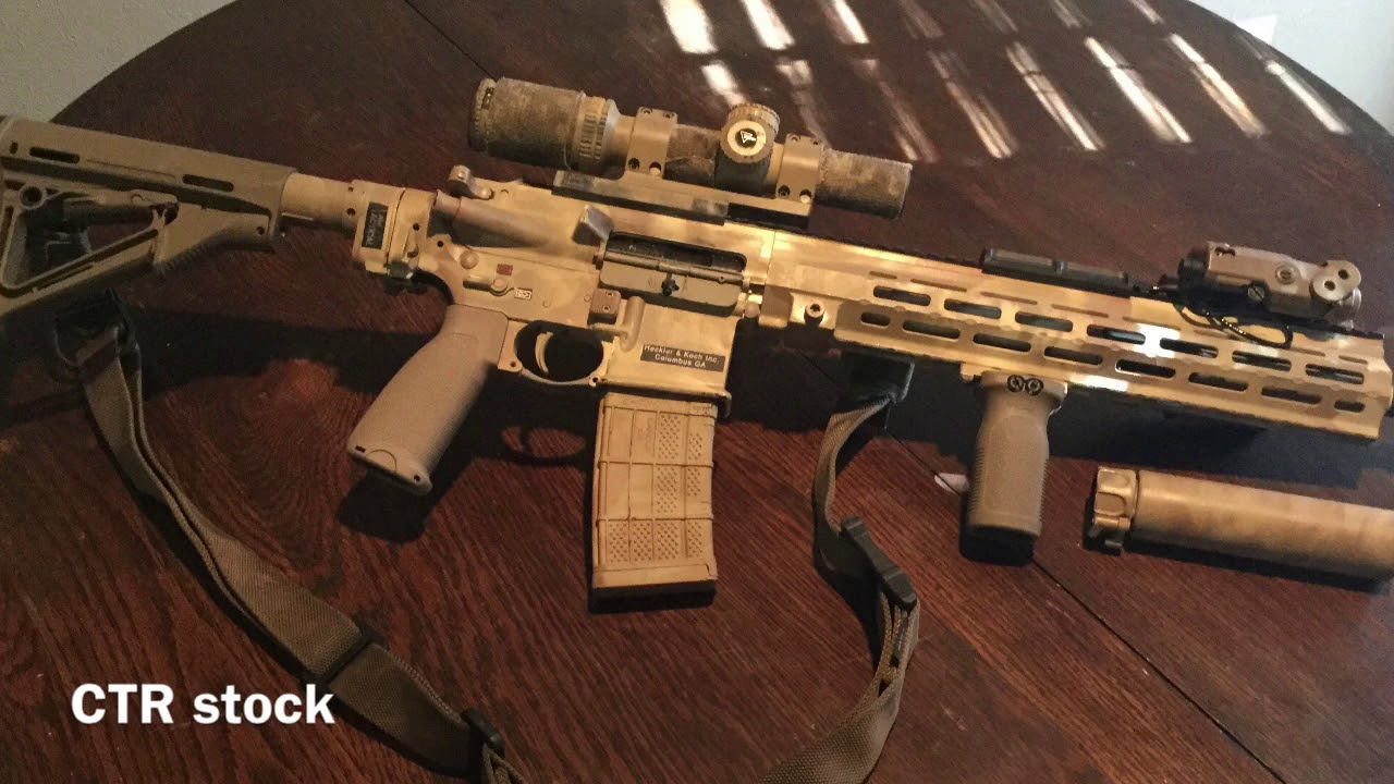 HK MR556 rifle review - YouTube