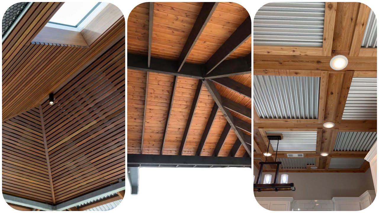 Ceiling Cladding Design | Wall Panel on Ceiling | Ceiling Gypsum Board ...