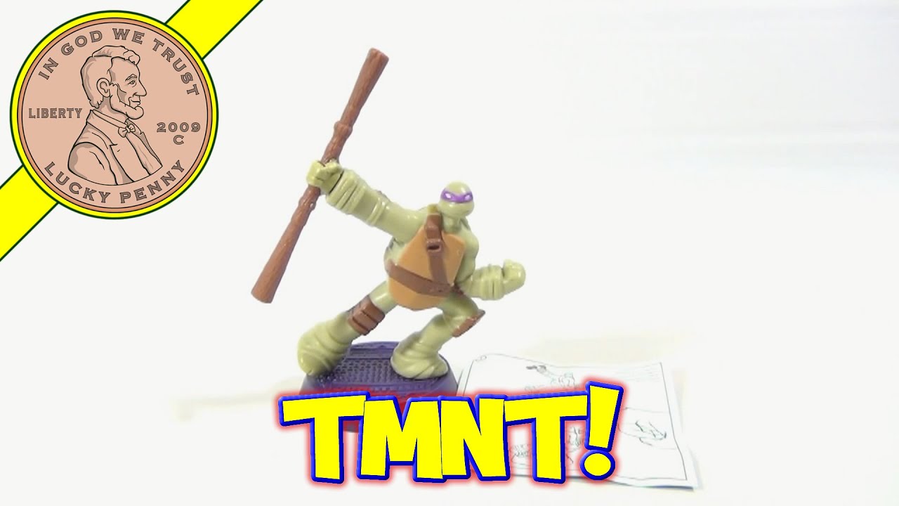 #1 Donatello McDonald's 2012 TMNT Happy Meal Toy - Teenage Mutant Ninja ...