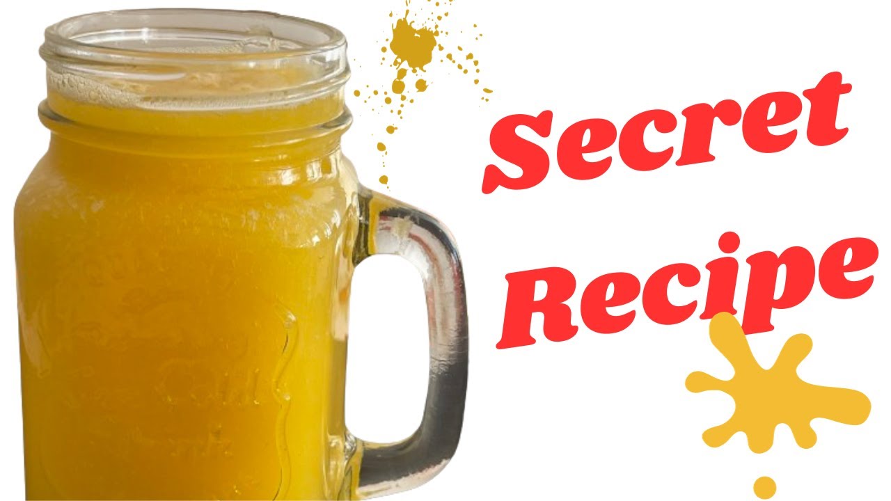 Secret Fruit Juice Recipe Revealed - YouTube
