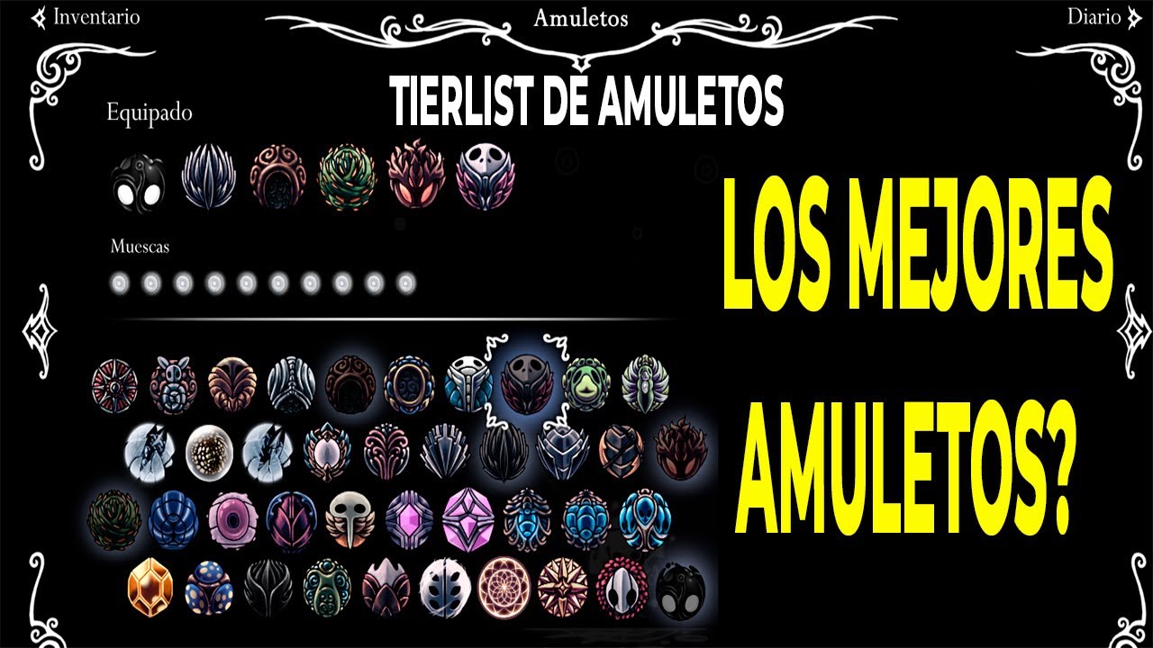 Tierlist de amuletos | ¿En que amuletos enfocarse? - Hollow knight ...